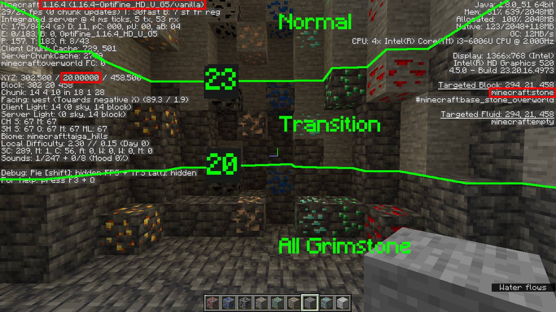 Grimstone/Deepslate for 1.16 (requires Optifine) + Old ore Texture ...