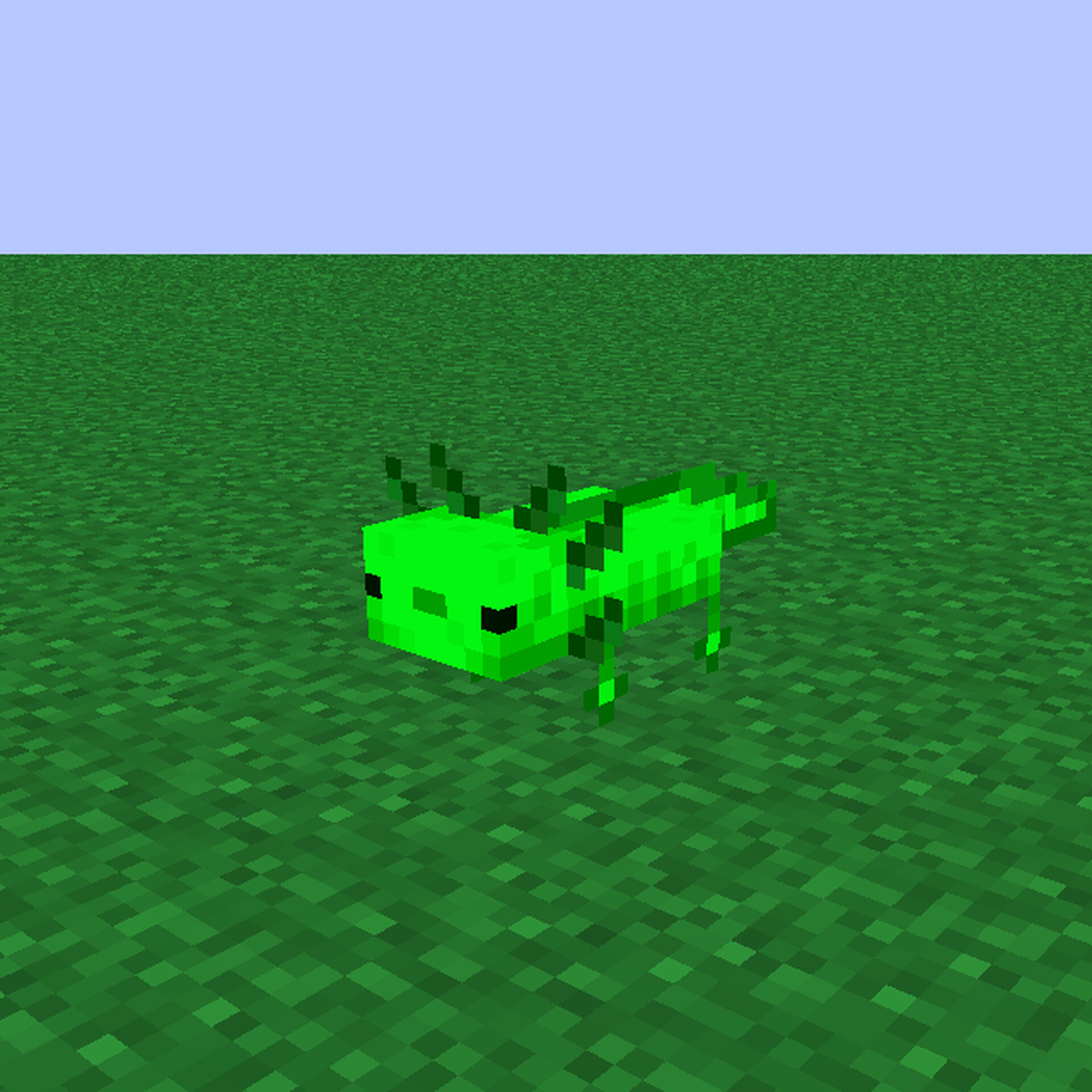 Green Axolotl Texture Pack at Tayla Riddle blog