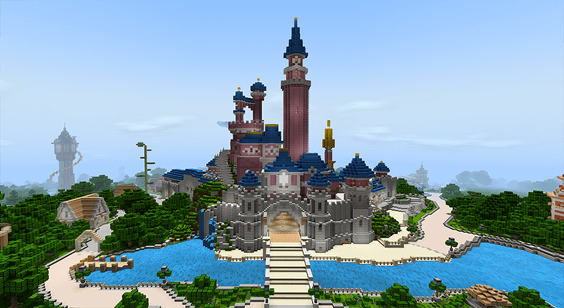Walt Disney Park Textures Minecraft Texture Pack