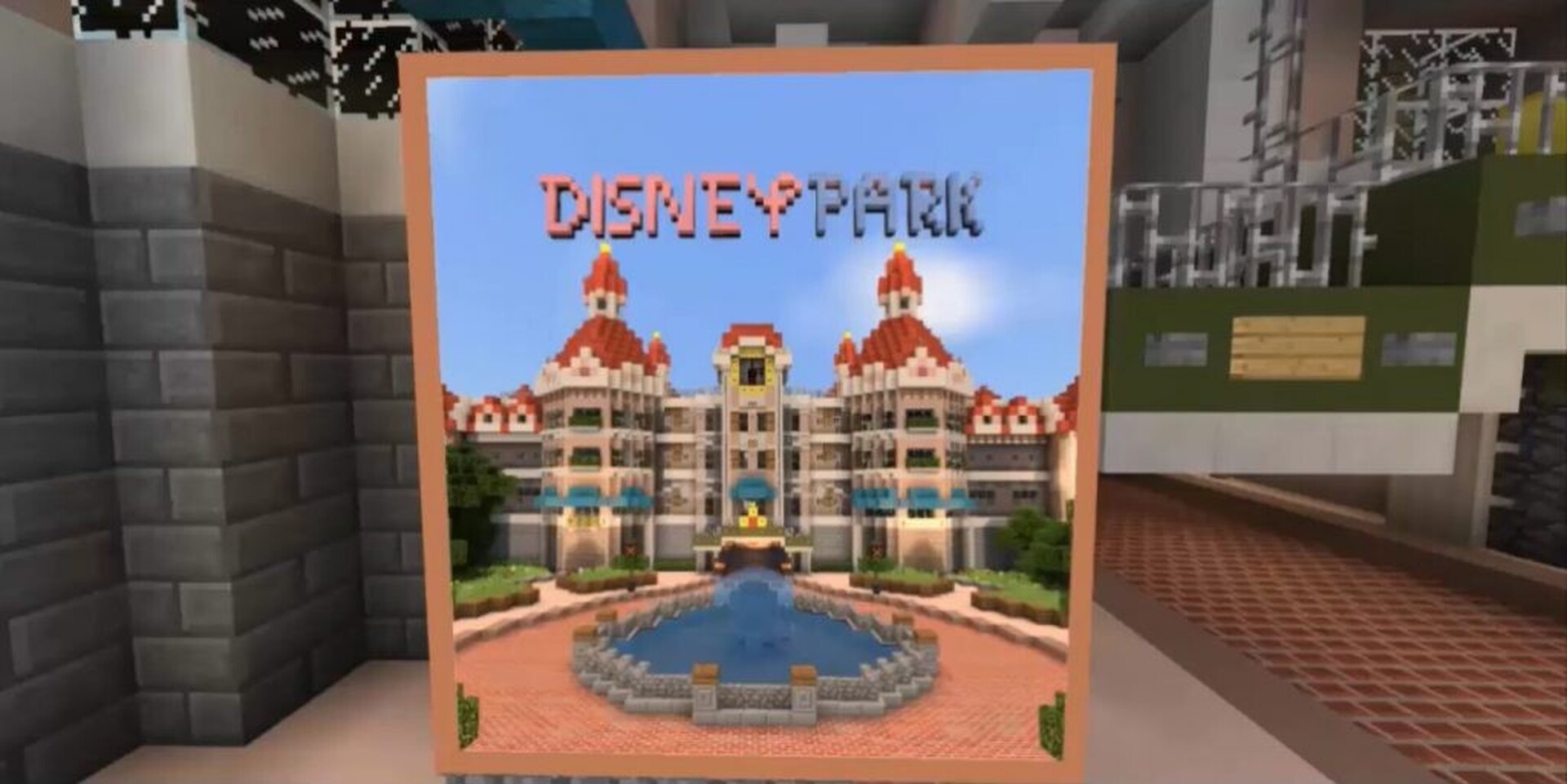 Walt Disney Park Textures Minecraft Texture Pack