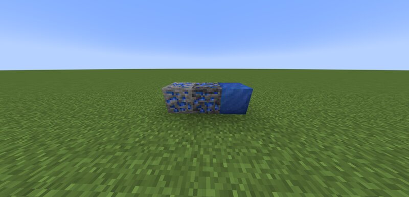 Lapis Lazuli to Sapphire Minecraft Texture Pack