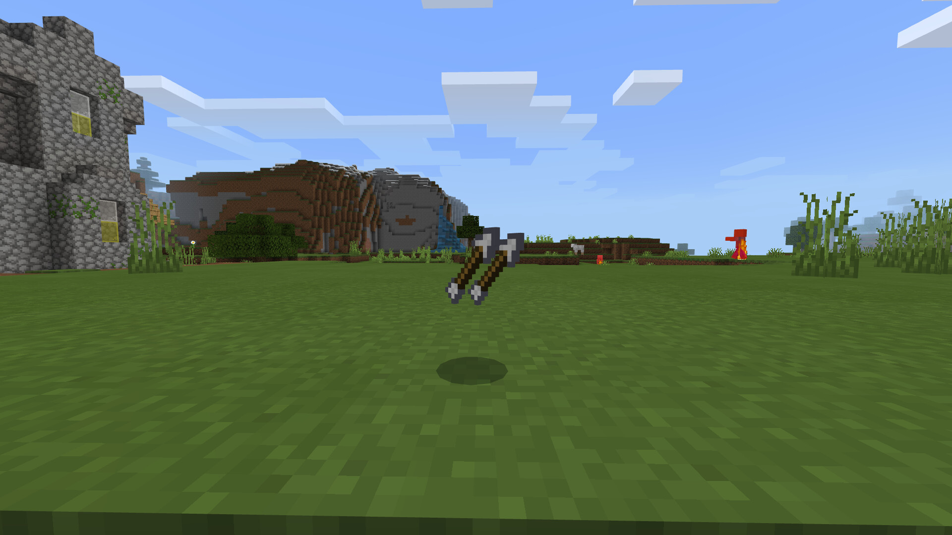 (Bedrock) Minecraft Dungeons: Tools and Items Minecraft Texture Pack