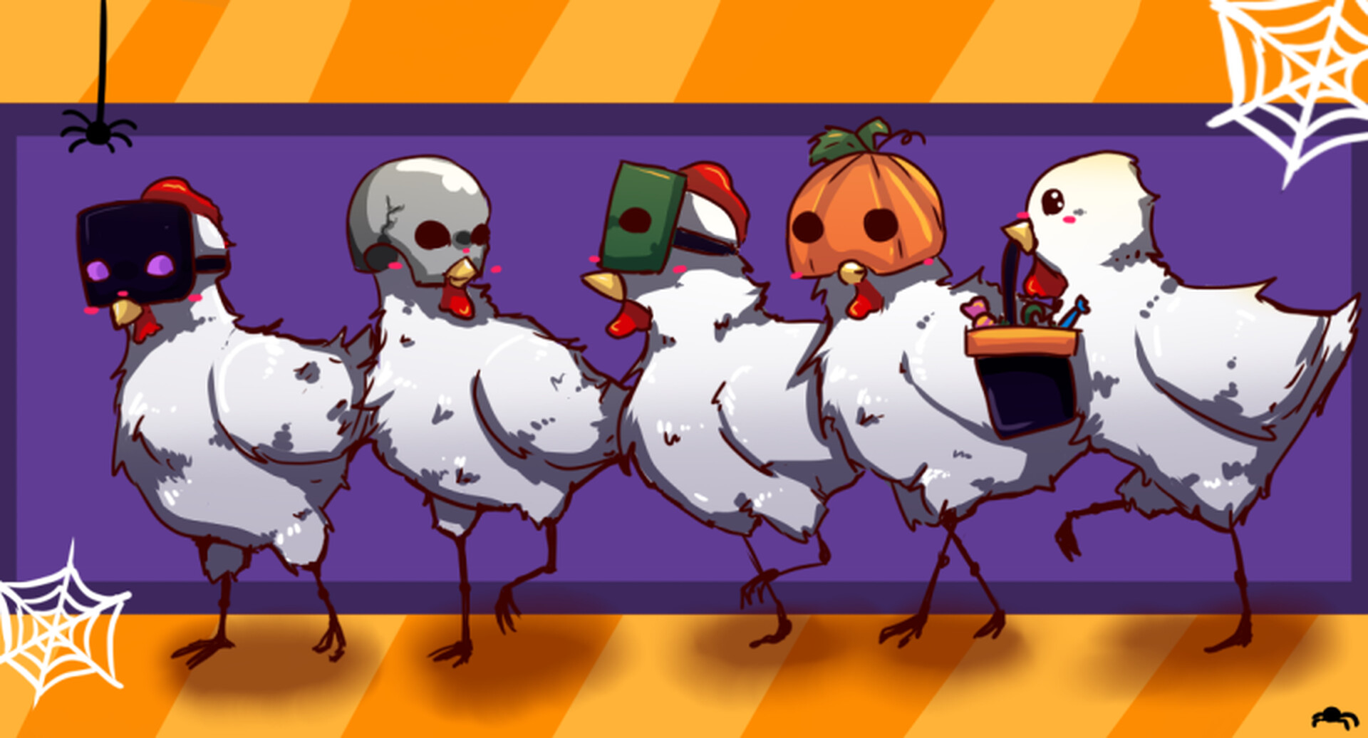 spooky chickens Minecraft Texture Pack