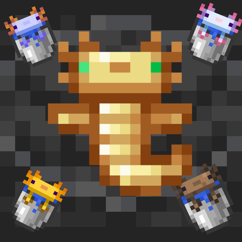 A-Lotl Axolotls v1.6.2 Minecraft Texture Pack