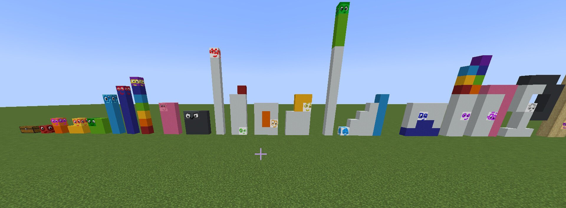 Ethano's Numberblocks Minecraft Texture Pack