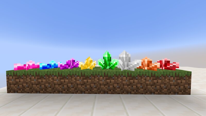 Colored Crystals [1.17.1] Minecraft Texture Pack