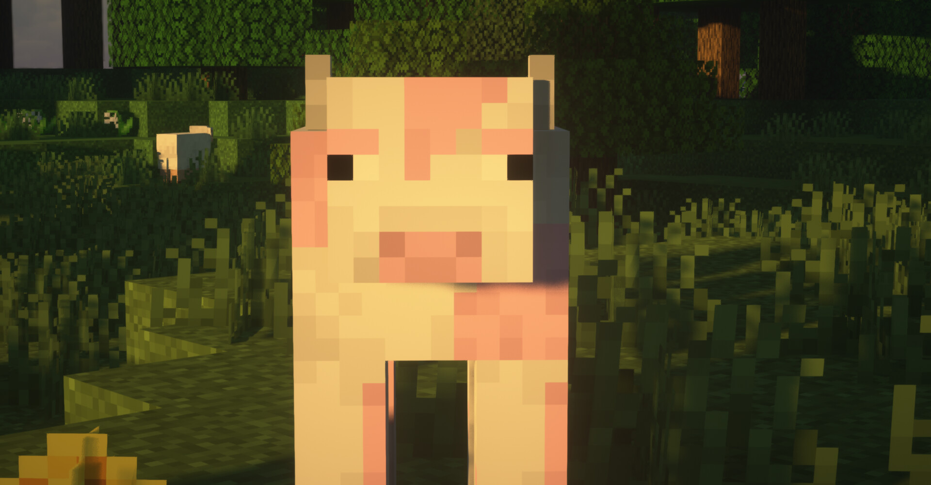 Strawberry milk cows! Minecraft Texture Pack