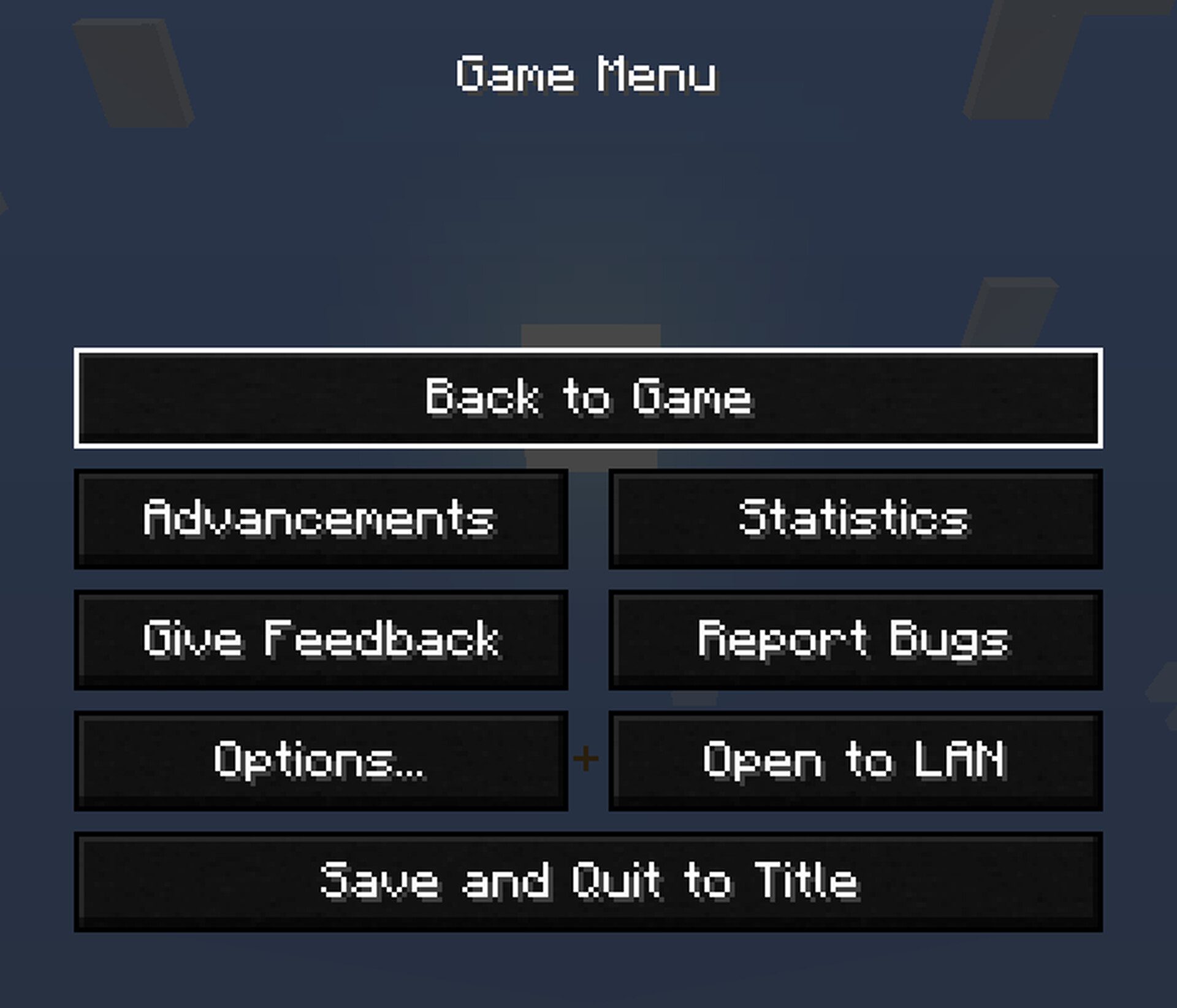 Dark Default GUI Resource/Texture Pack Minecraft Texture Pack