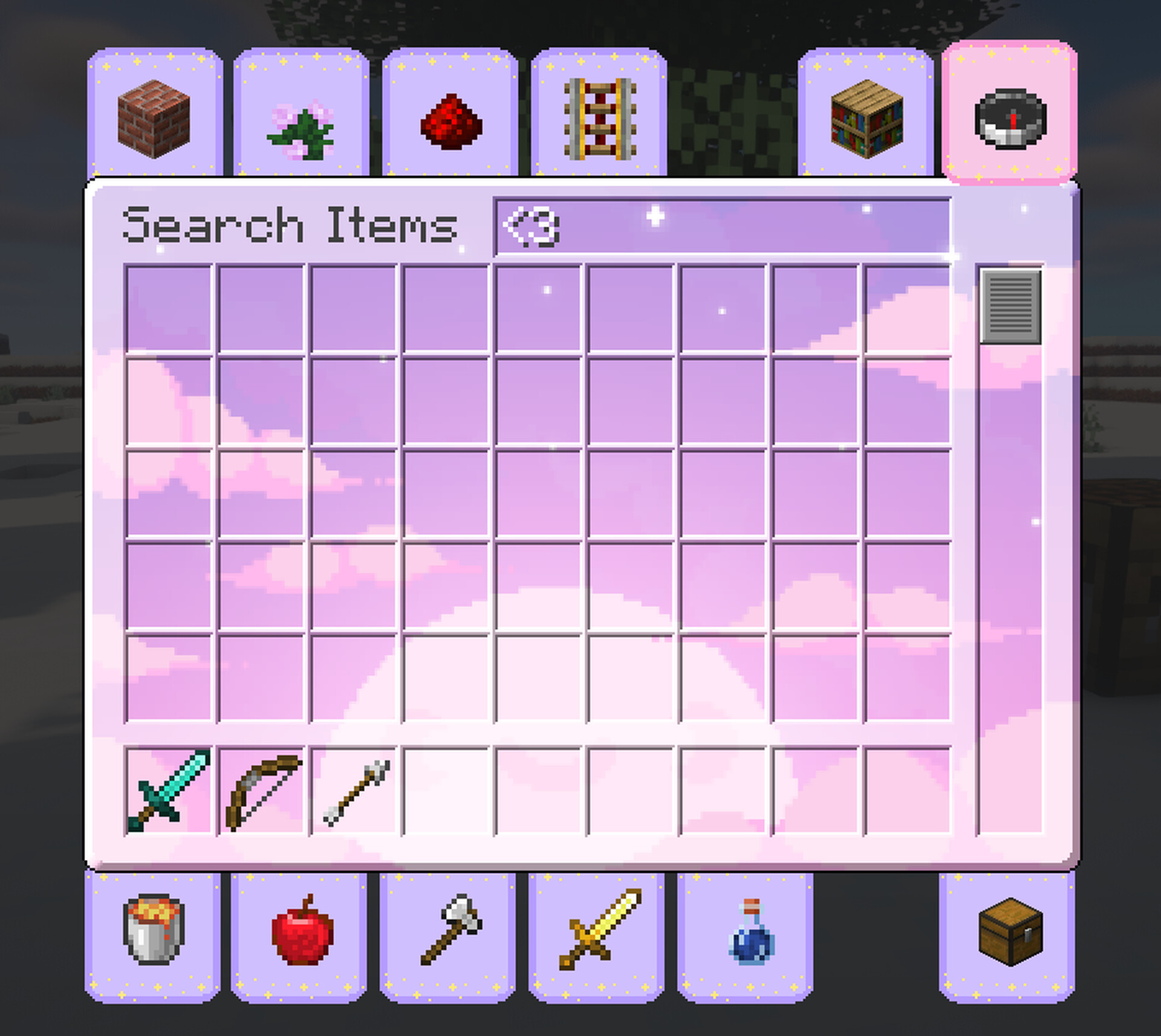 jed's fairy GUI ♥ (java 1.8 - 1.17) Minecraft Texture Pack