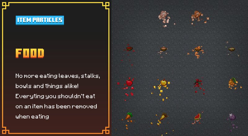 Particles + Minecraft Texture Pack