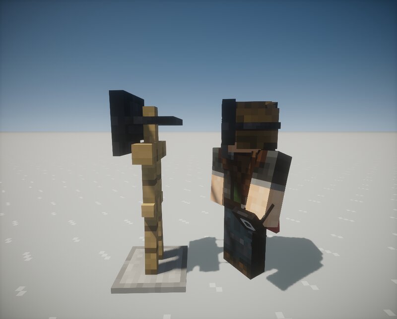 Squid Game Square 3D Mask Minecraft Texture Pack