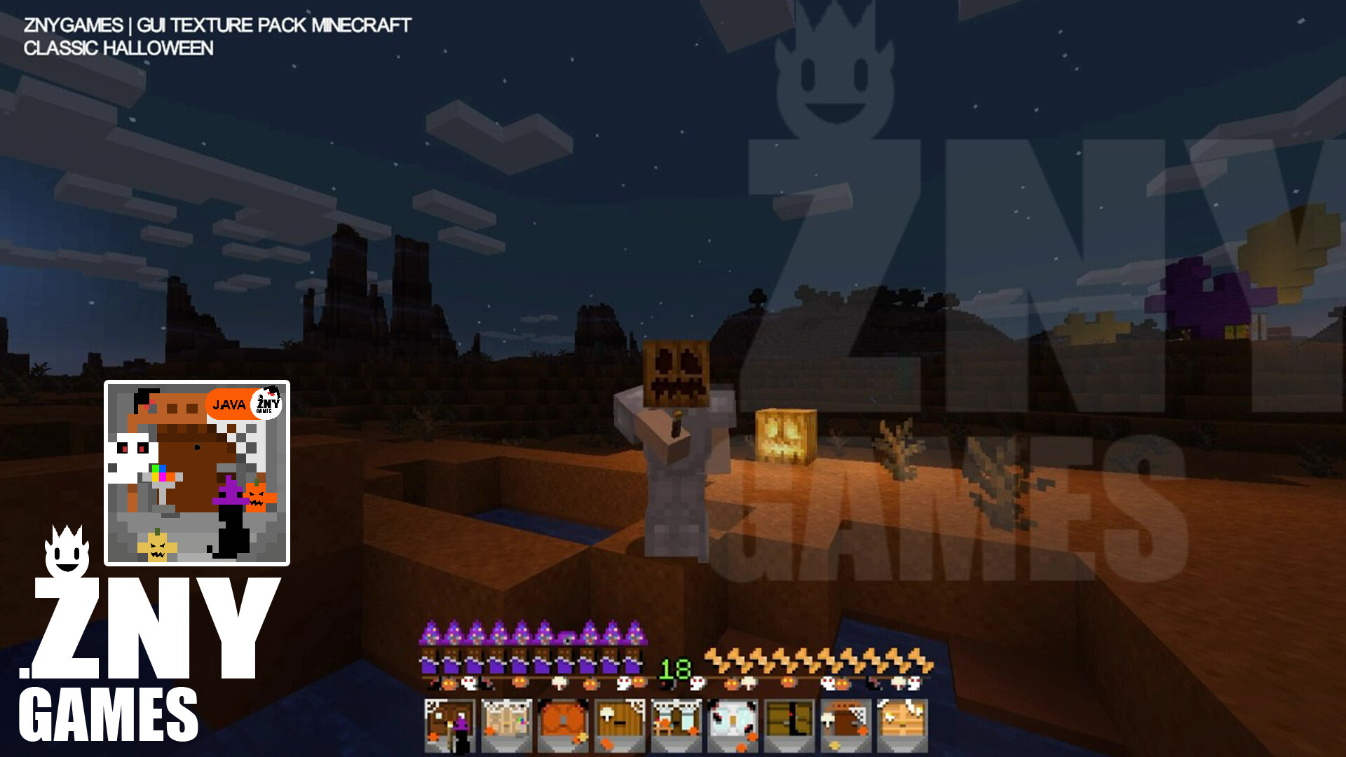 CLASSIC HALLOWEEN [JAVA] 🎃 Minecraft Texture Pack
