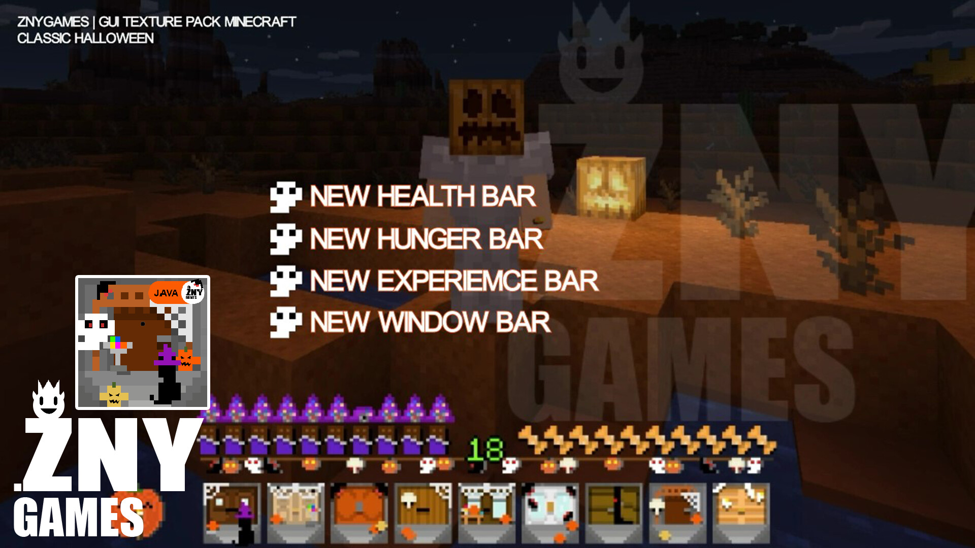 CLASSIC HALLOWEEN [JAVA] 🎃 Minecraft Texture Pack