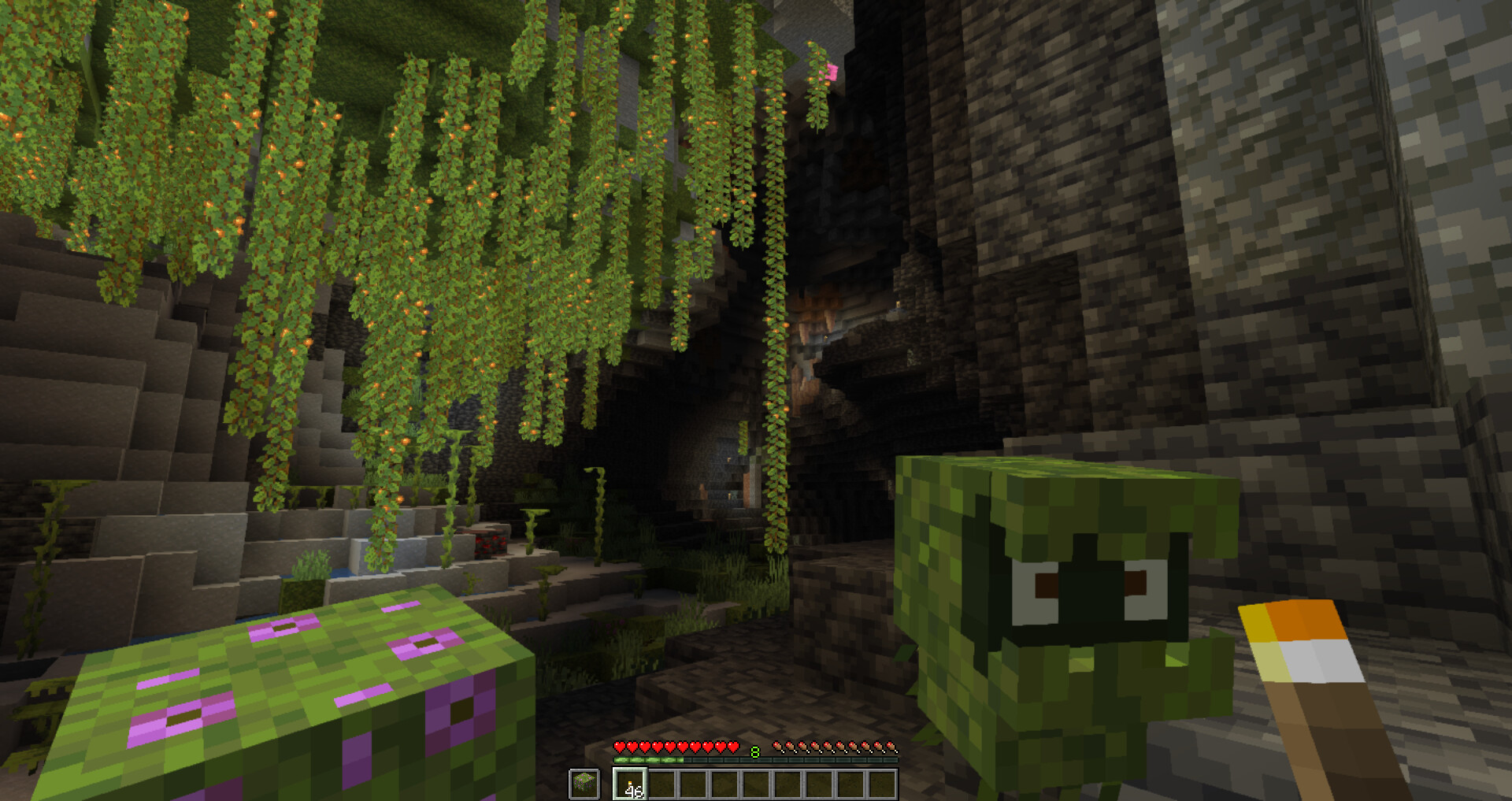 Mob Vote 2021: The glare Minecraft Texture Pack