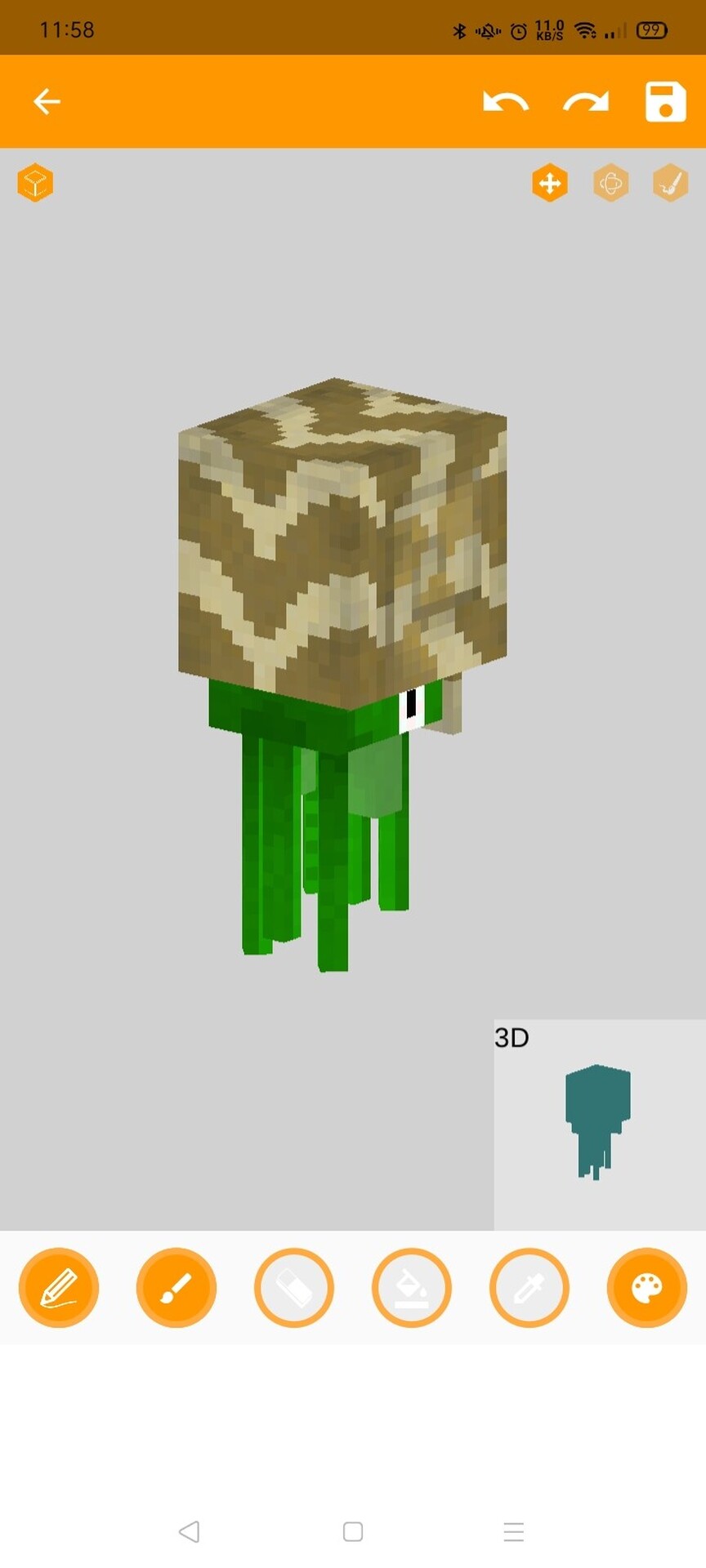 Squid to ammonite (read desc please) Minecraft Texture Pack