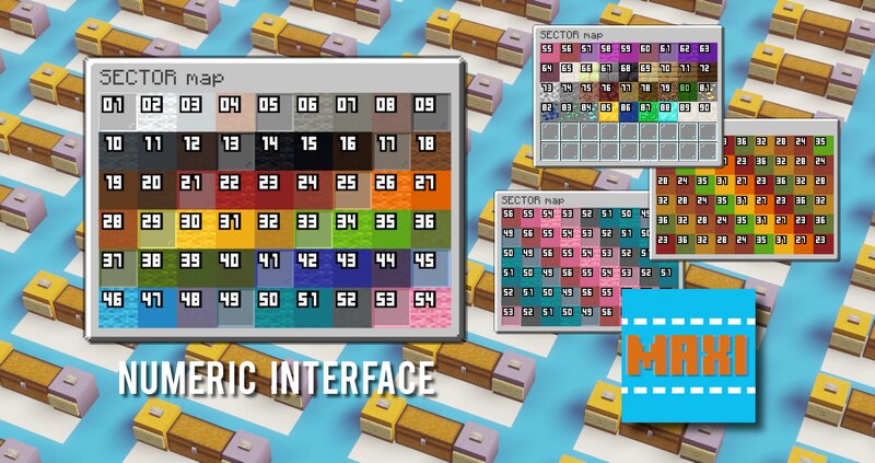 Numeric Interface Pack [MAXI] Minecraft Texture Pack