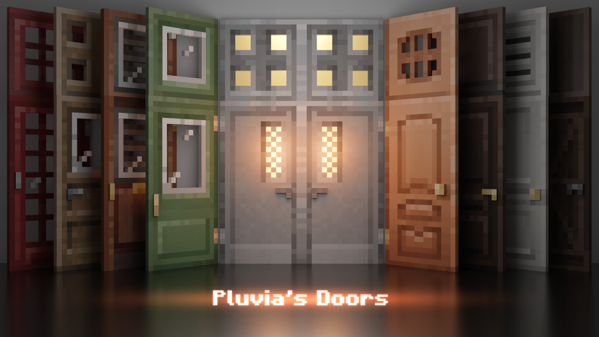Pluvia's Doors (Java & Bedrock) Minecraft Texture Pack