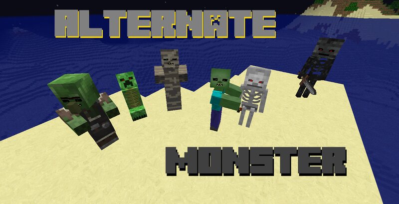 Alternate-Monster Minecraft Texture Pack