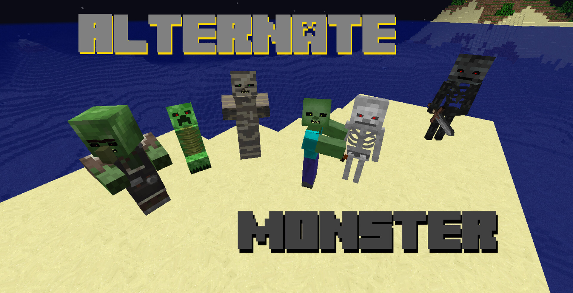 Alternate-Monster Minecraft Texture Pack