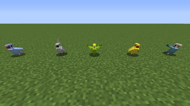 Extended Parrot Skins (Optifine 1.16.5) Minecraft Texture Pack