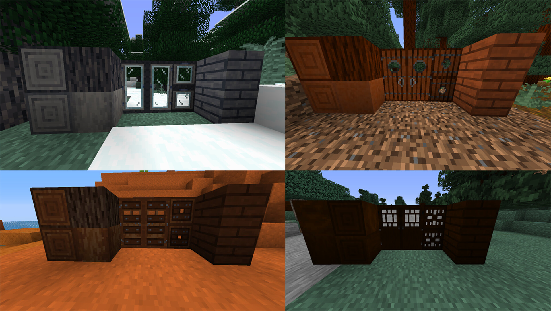 Biome Dependent Blocks Minecraft Texture Pack