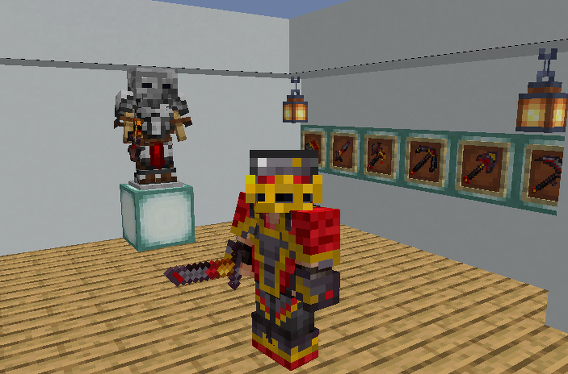 Iron-Netherite Minecraft Texture Pack