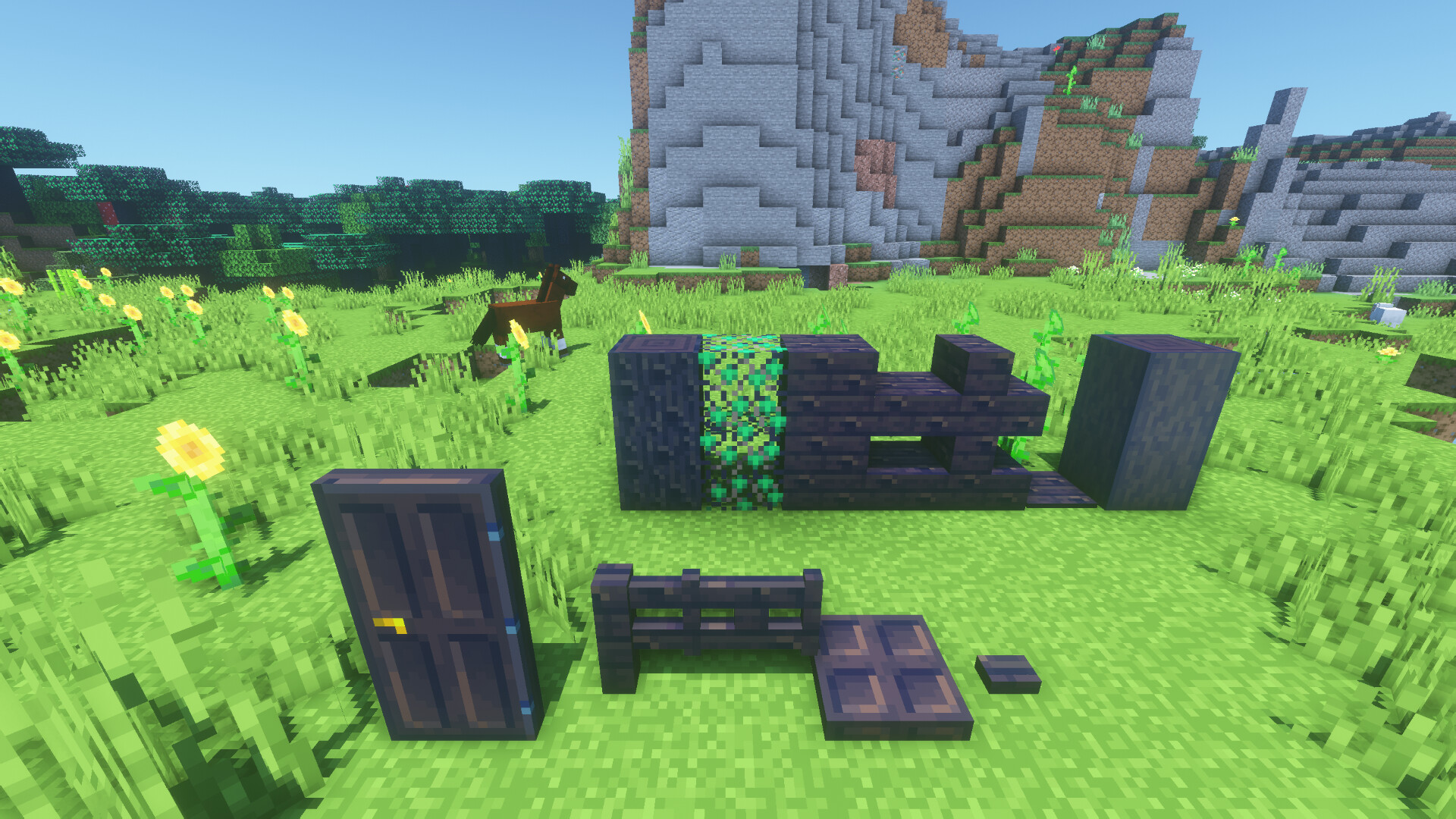 Spooky Dark Oak! Minecraft Texture Pack