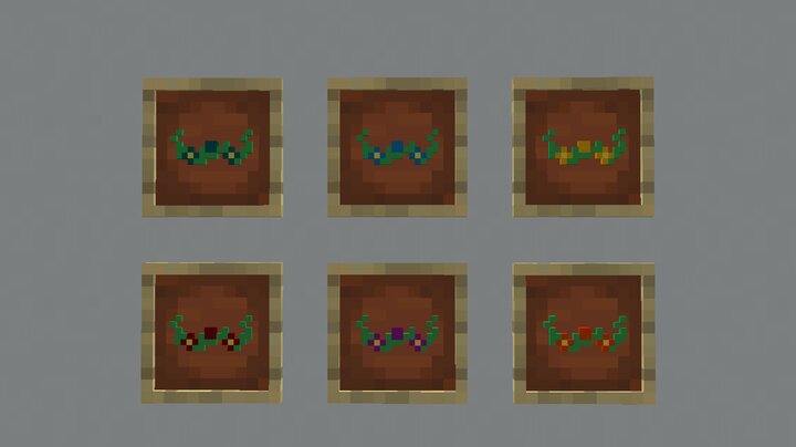 Dyeable Flower Crowns | Minecraft Bedrock Minecraft Texture Pack