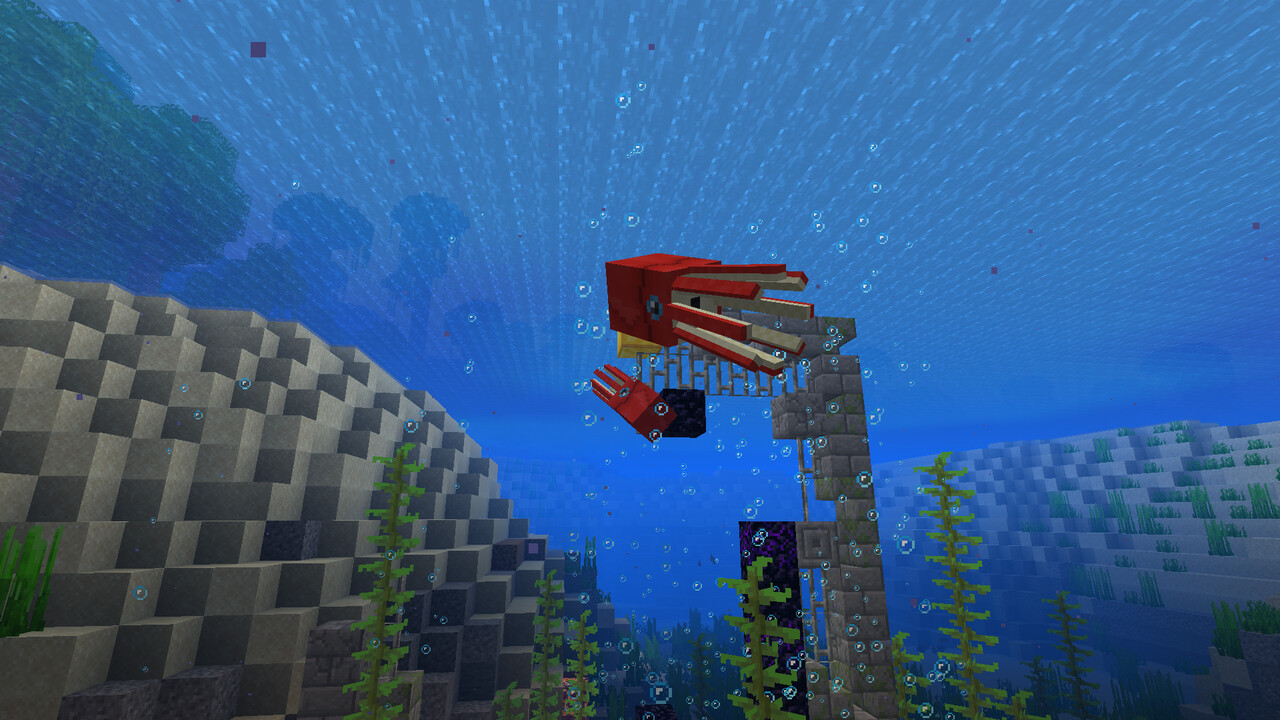 Simple Updated Squids 🦑 Minecraft Texture Pack