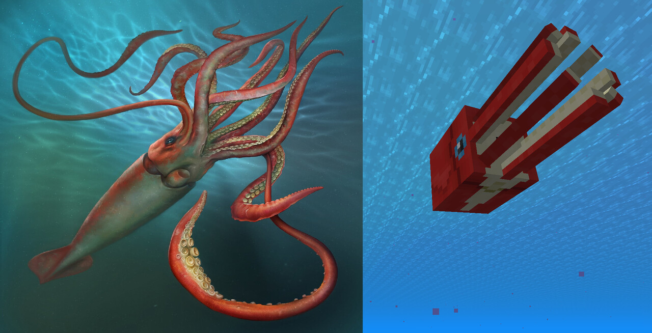Simple Updated Squids 🦑 Minecraft Texture Pack