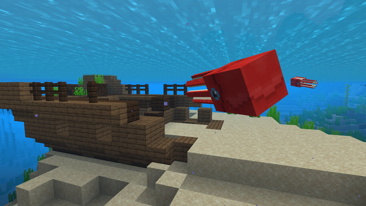 Simple Updated Squids 🦑 Minecraft Texture Pack