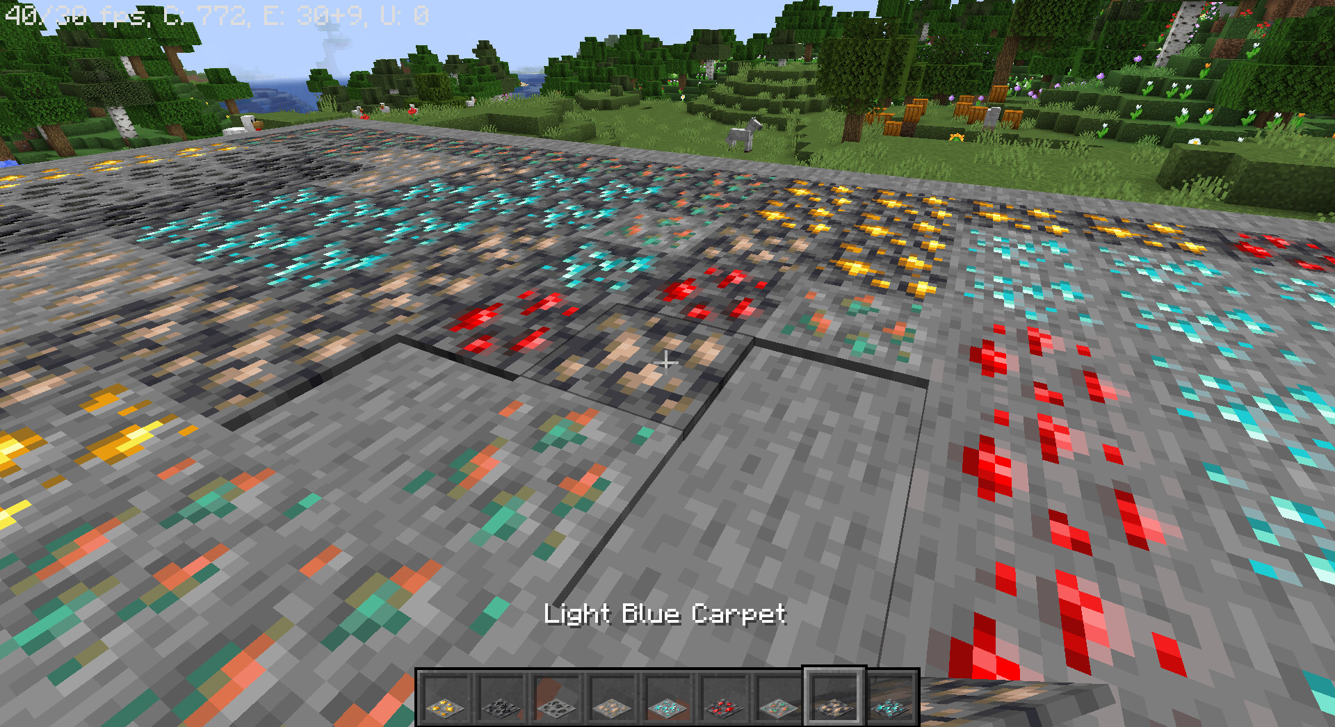Ore Carpets Minecraft Texture Pack