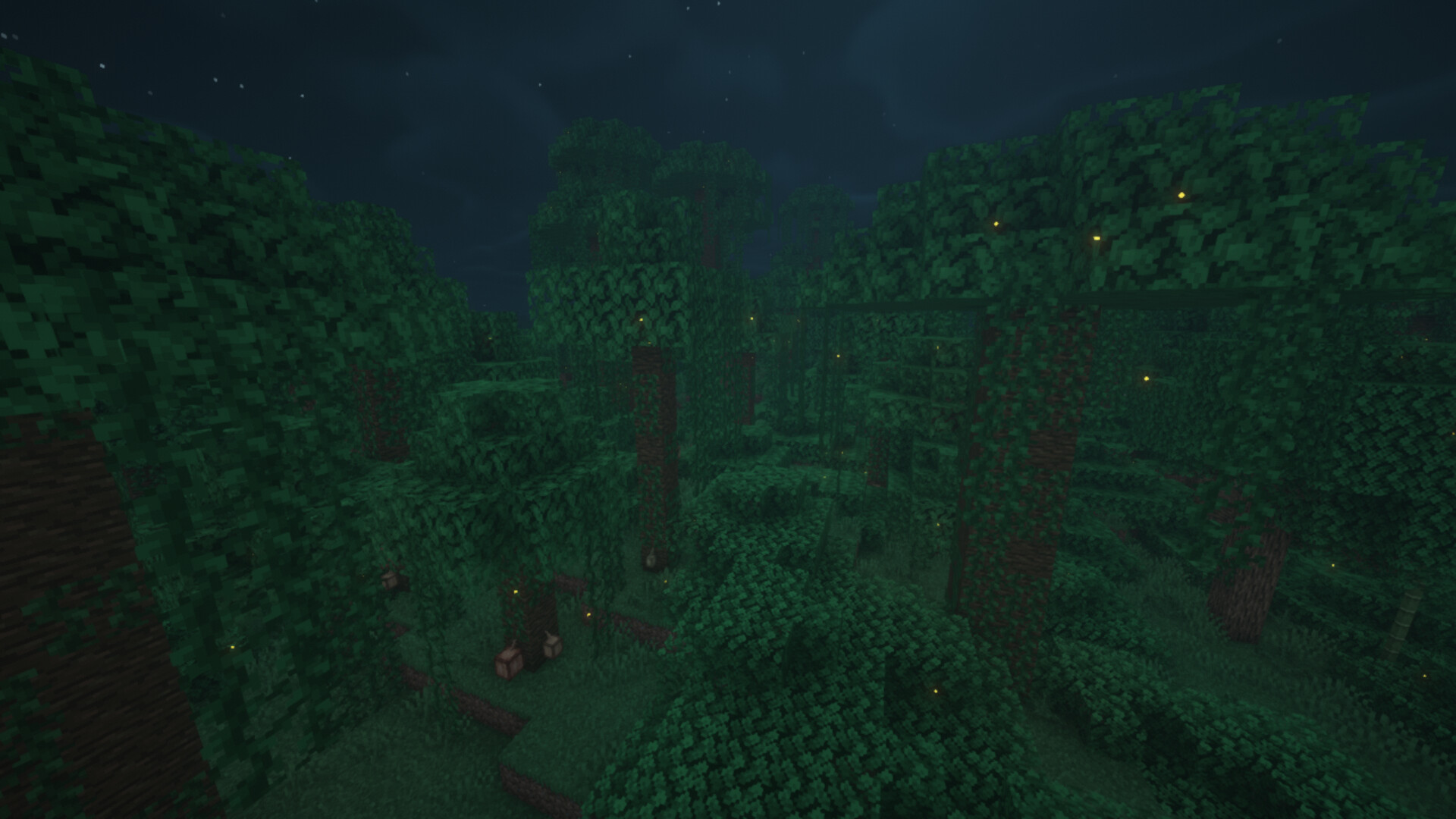 Simple fireflies Minecraft Texture Pack