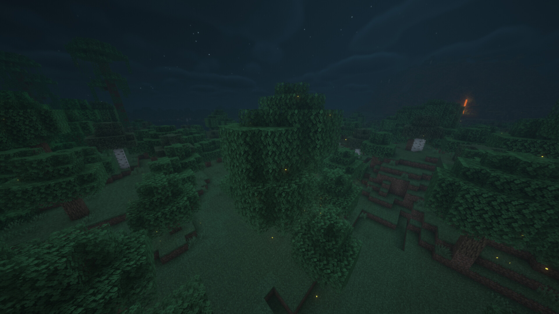 Simple fireflies Minecraft Texture Pack