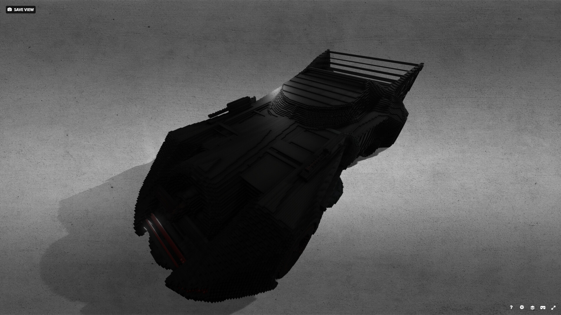 Batmobile 1989 Minecraft Texture Pack