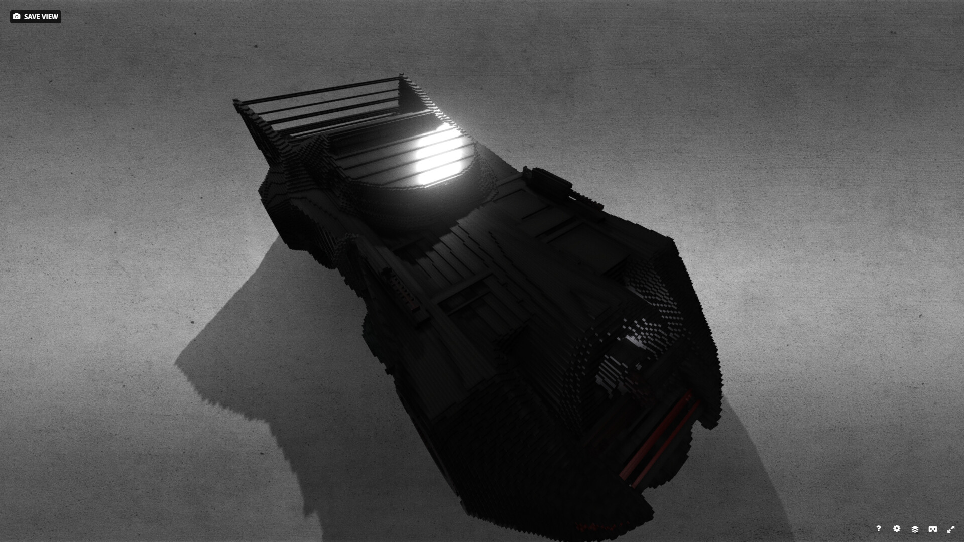 Batmobile 1989 Minecraft Texture Pack