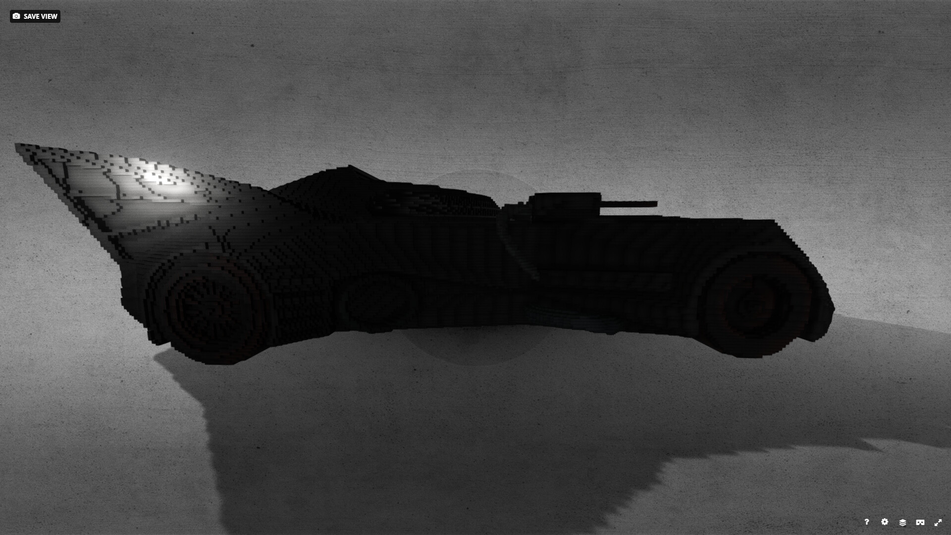 Batmobile 1989 Minecraft Texture Pack