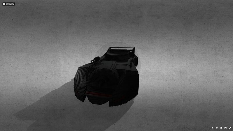 Batmobile 1989 Minecraft Texture Pack
