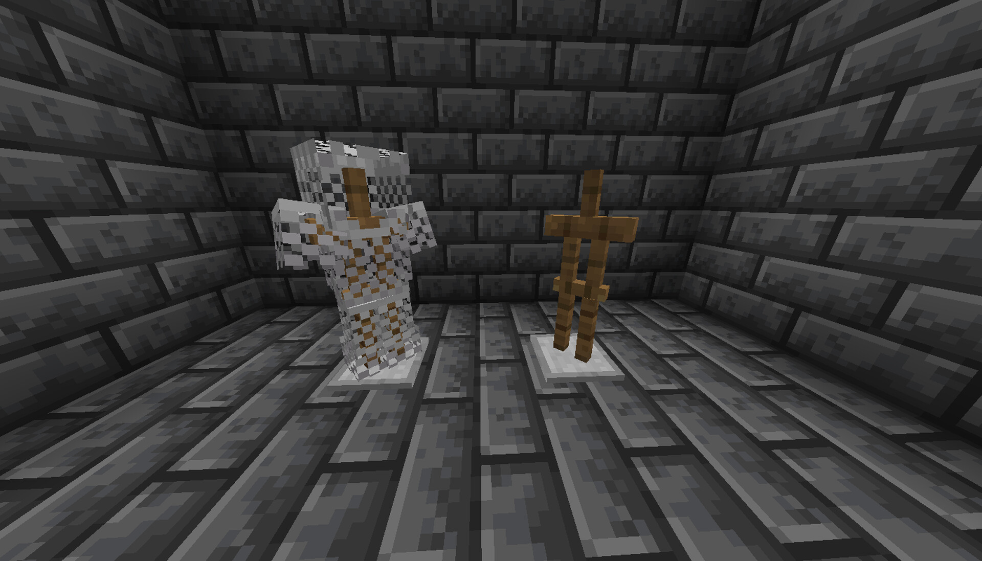 Spruce Armor Stand Minecraft Texture Pack