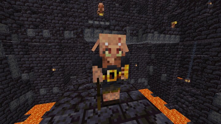 Better Piglin Brute! [Java and Bedrock] Minecraft Texture Pack