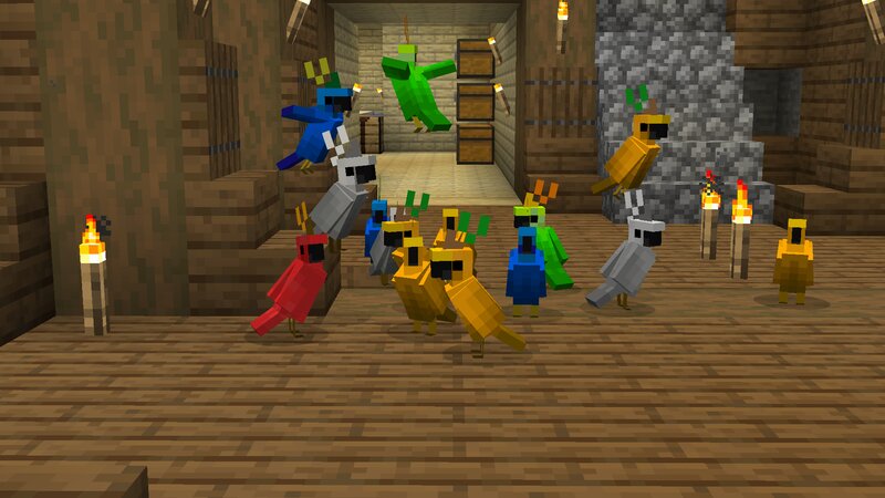 Parrots Reimagined / by Captain Pyro Minecraft Texture Pack