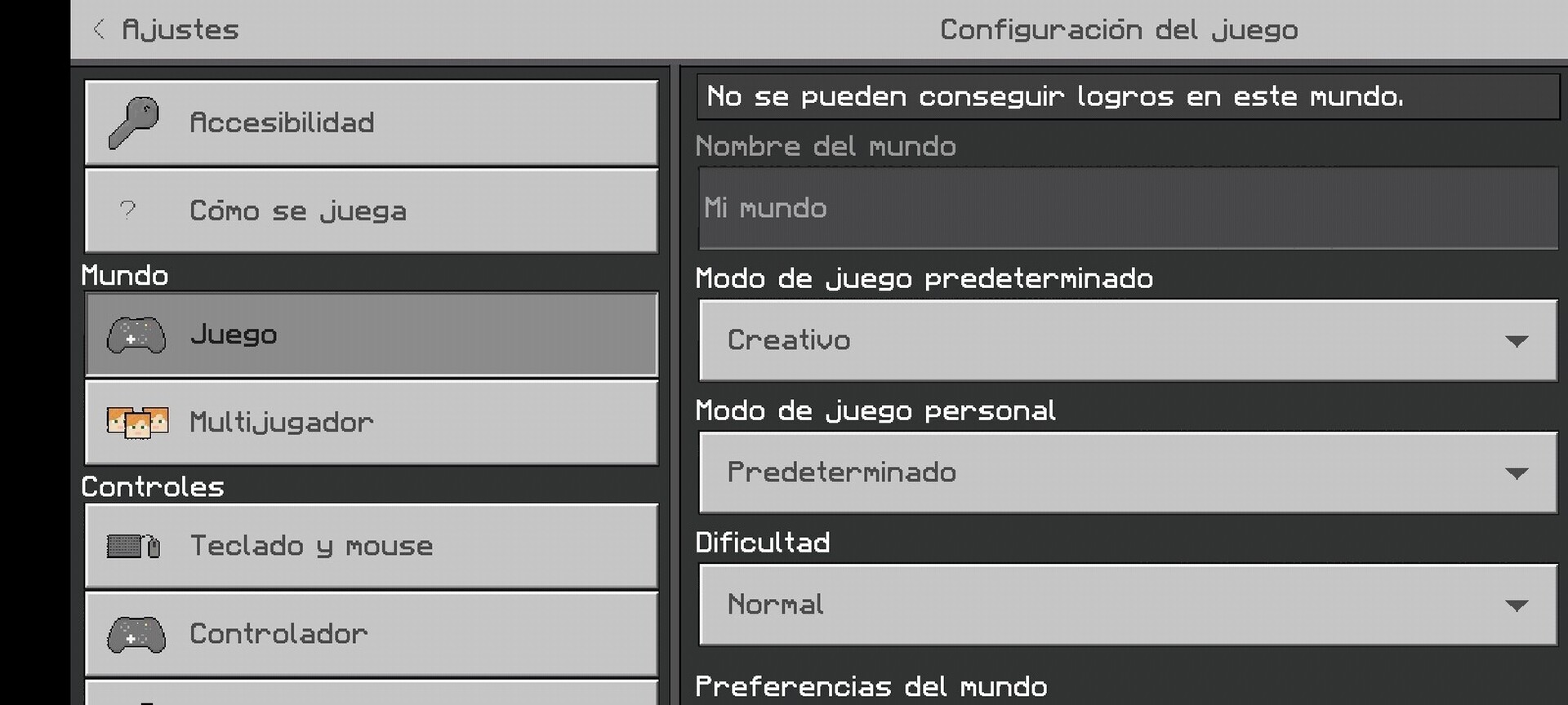 Interface Java Minecraft Texture Pack