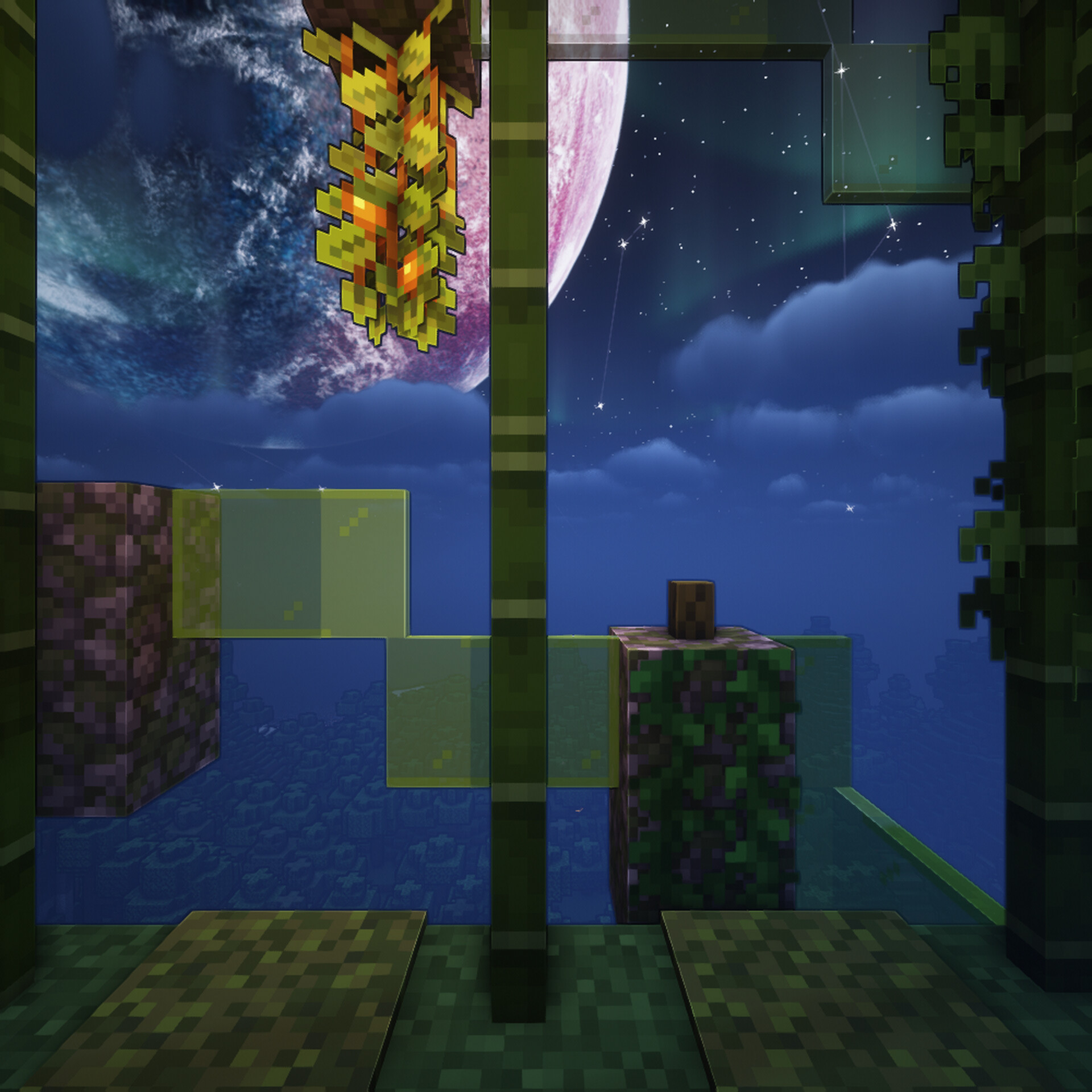 Hollow Background Menu Minecraft Texture Pack