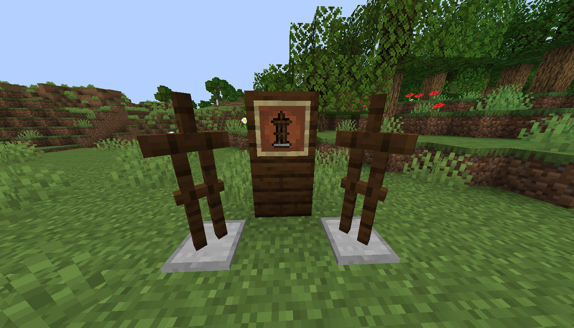 Dark Oak Armor Stand Minecraft Texture Pack