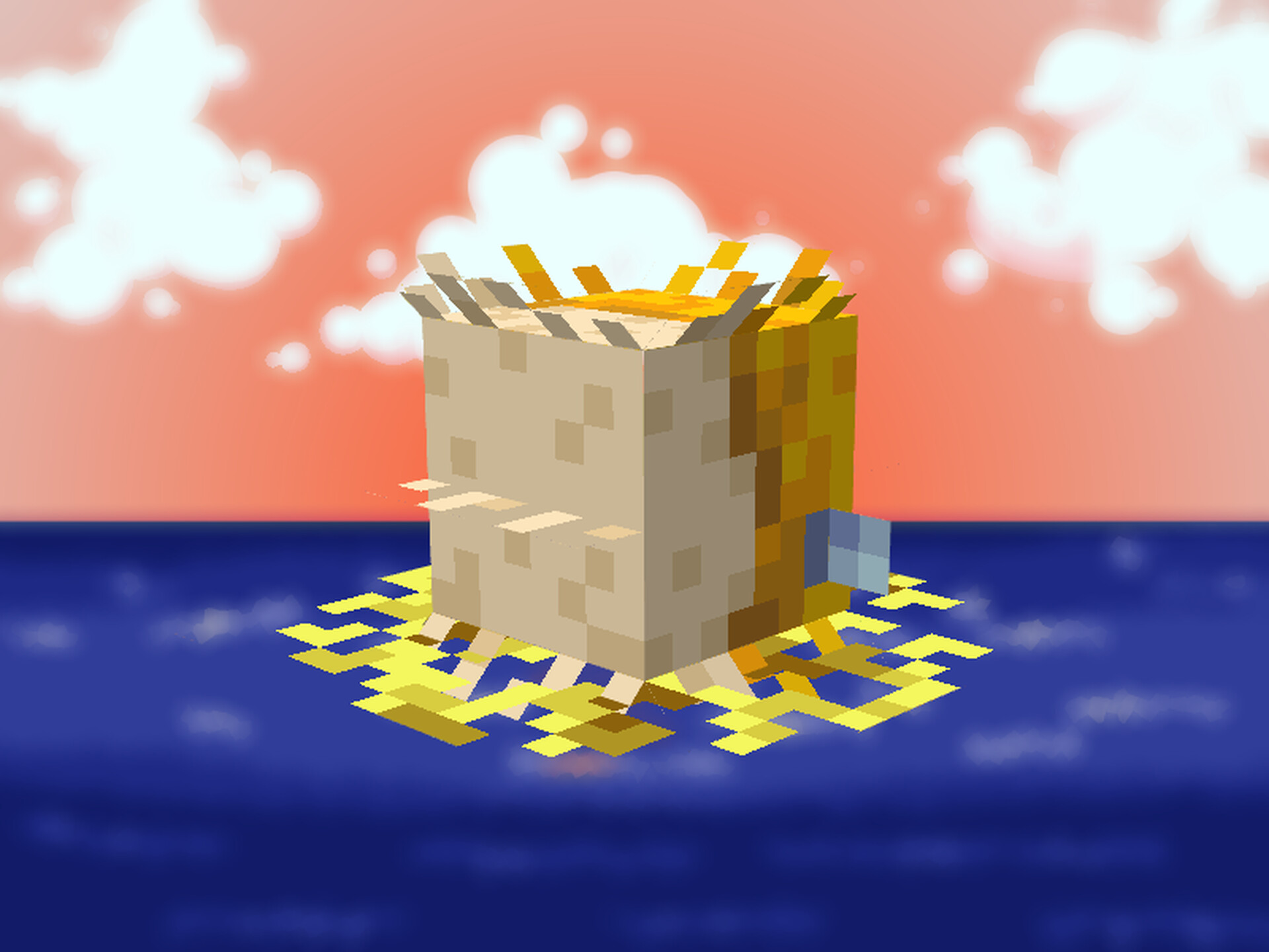 Stacked Fish Hat Minecraft Texture Pack