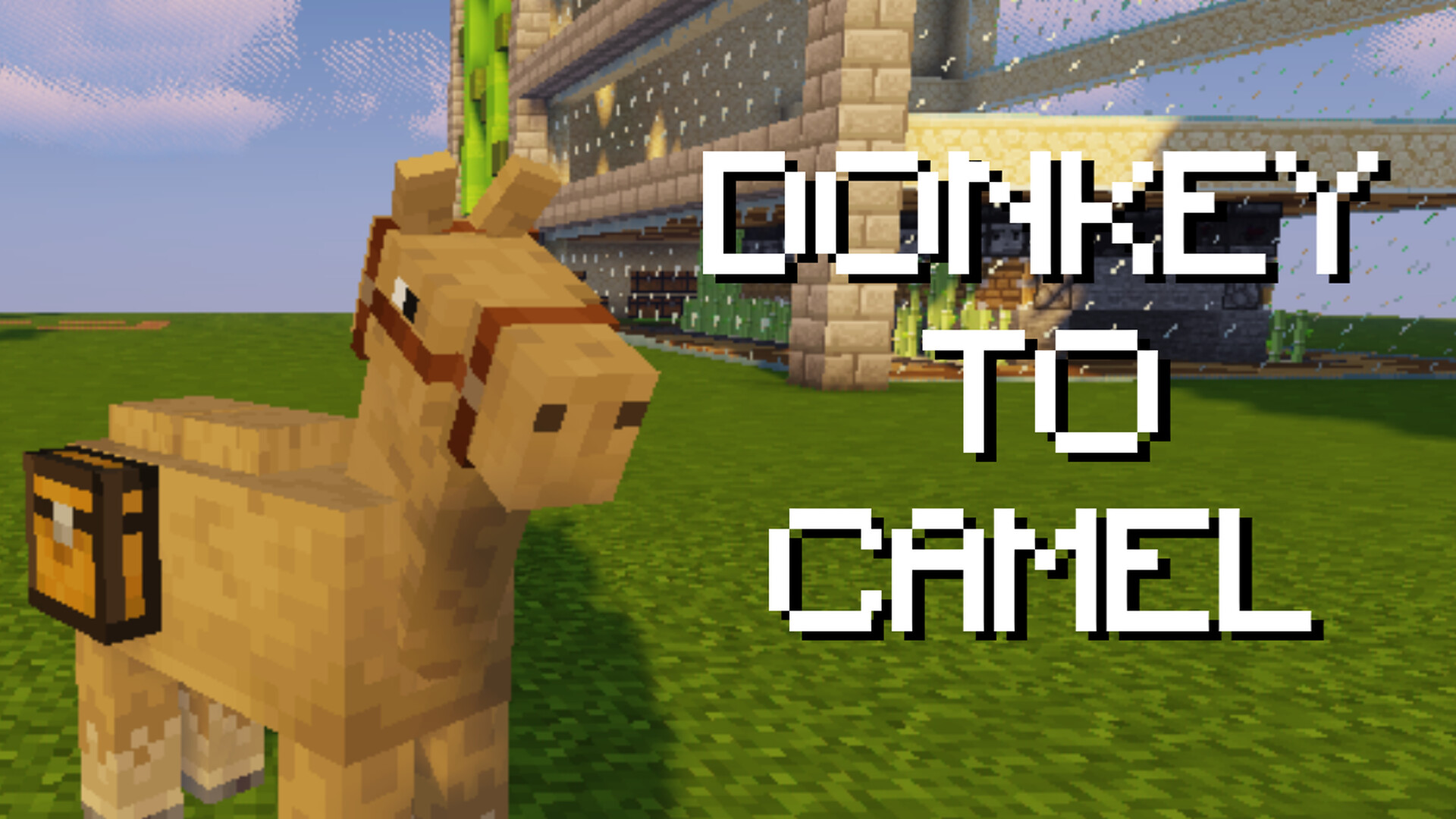 Donkey To Camel Minecraft Texture Pack