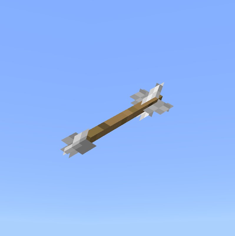 3D Arrow Minecraft Texture Pack