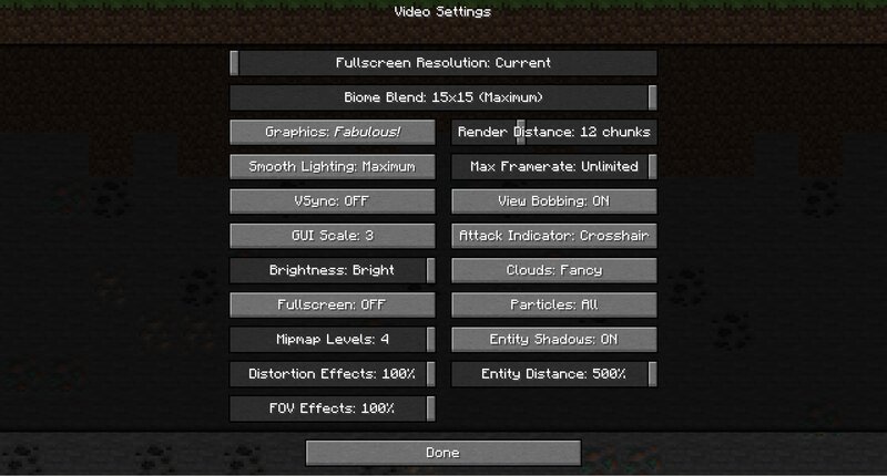 Menus - Enchanted Minecraft Texture Pack