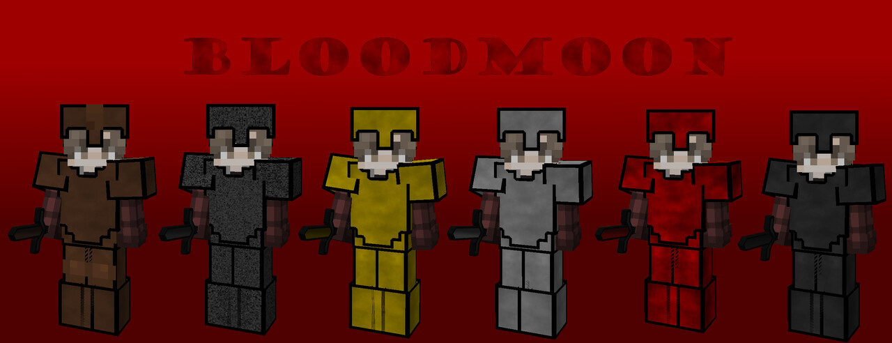 Bloodmoon 128x PvP Pack (Low Fire) + (Custom Sky) Minecraft Texture Pack