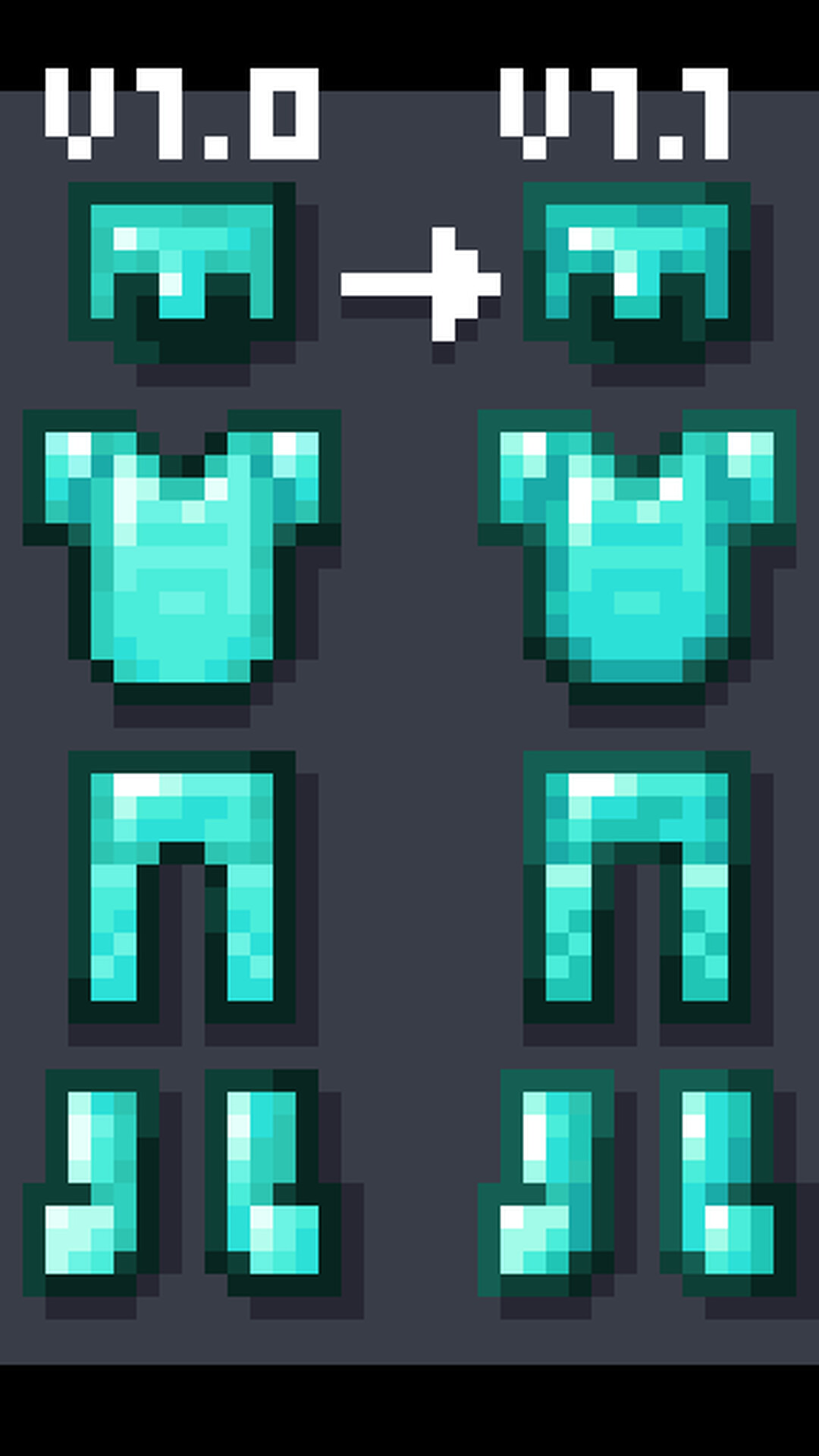 Switch To Game Armor (1.16+,1.17) Minecraft Texture Pack